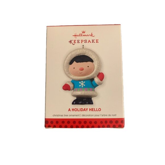 Hallmark | Holiday | Rare Hallmark 23 Keepsake Ornament A Holiday Hello ...